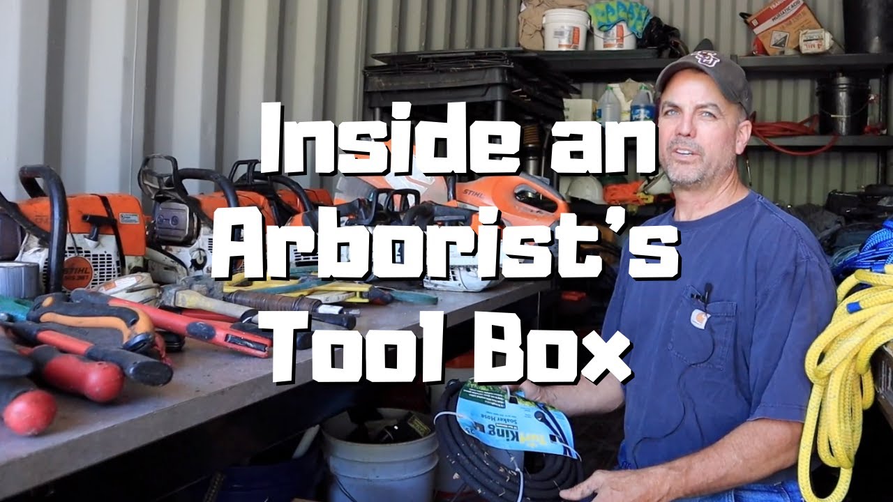 Inside an Arborist's Tool and Equipment Box - YouTube