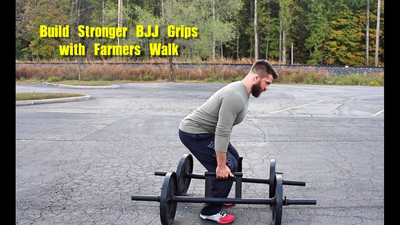Build Stronger BJJ Grips with Farmers Walk - YouTube