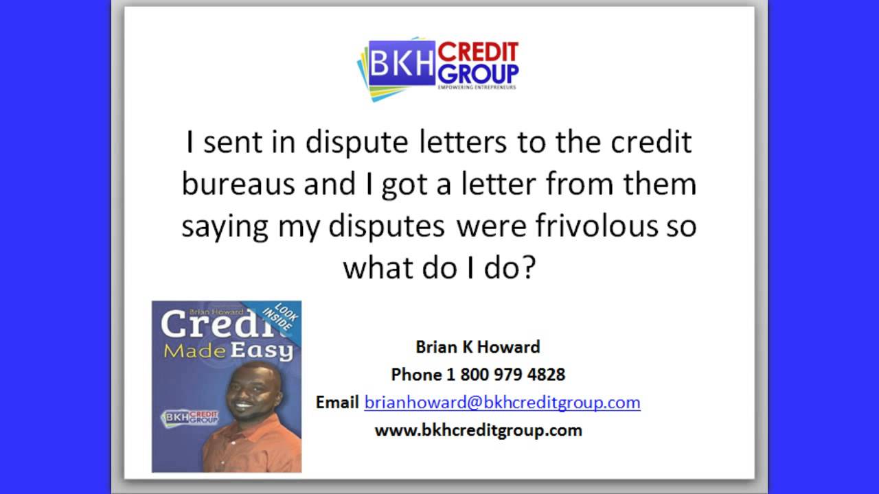 Frivolous Letter Response - YouTube