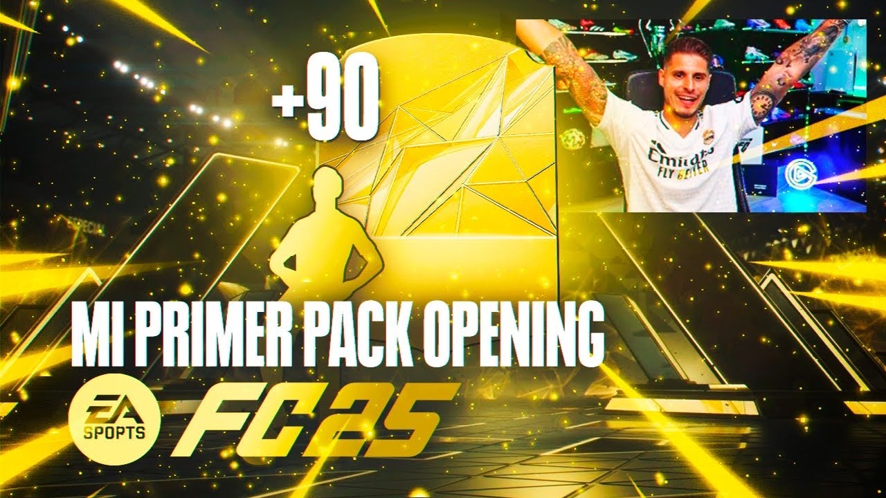 ME TOCA +90 EN MI PRIMER PACK OPENING DE FC 25!! | CACHO01 - YouTube