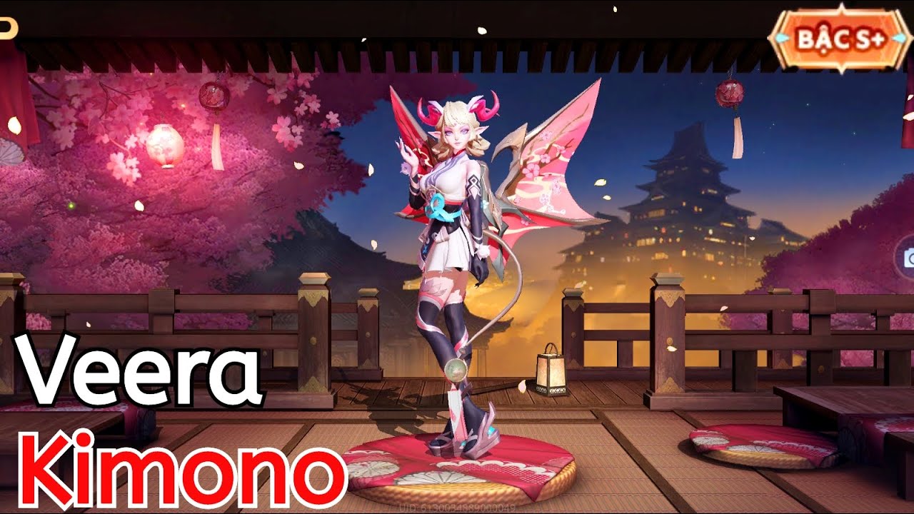 [LIÊN QUÂN MOBILE] FULL HIỆU ỨNG SKIN VEERA KIMONO - YouTube