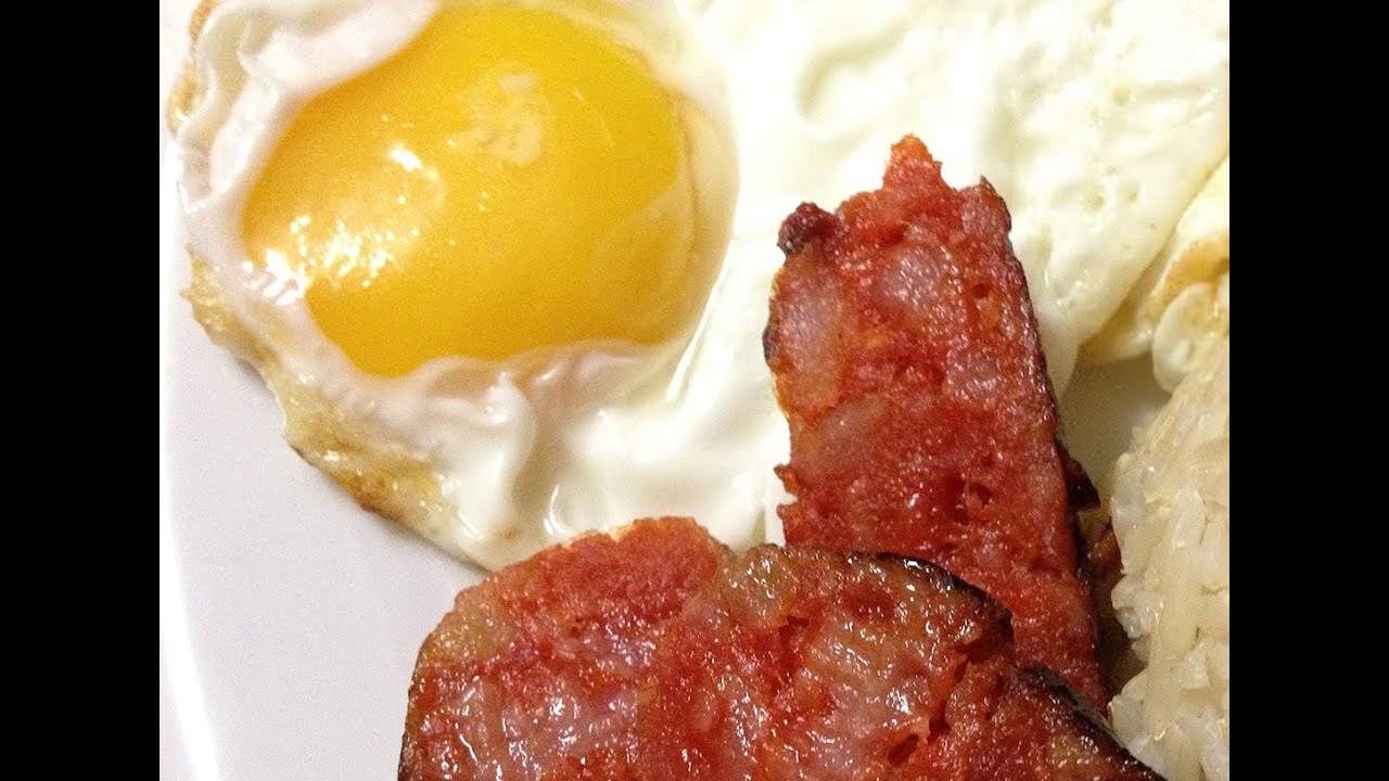 Longsilog - Longanisa & Itlog (egg) by Filipina Foodies - YouTube