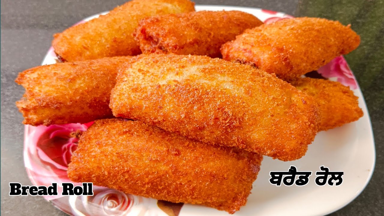 ਬਰੈਡ ਰੋਲ । How to make bread roll at home #recipe#viral#jeetsarbjeet ...