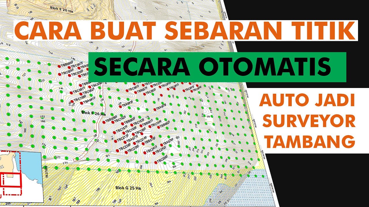 Cara buat sebaran titik (titik bor) di ArcMap (ArcGIS) otomatis ala ...
