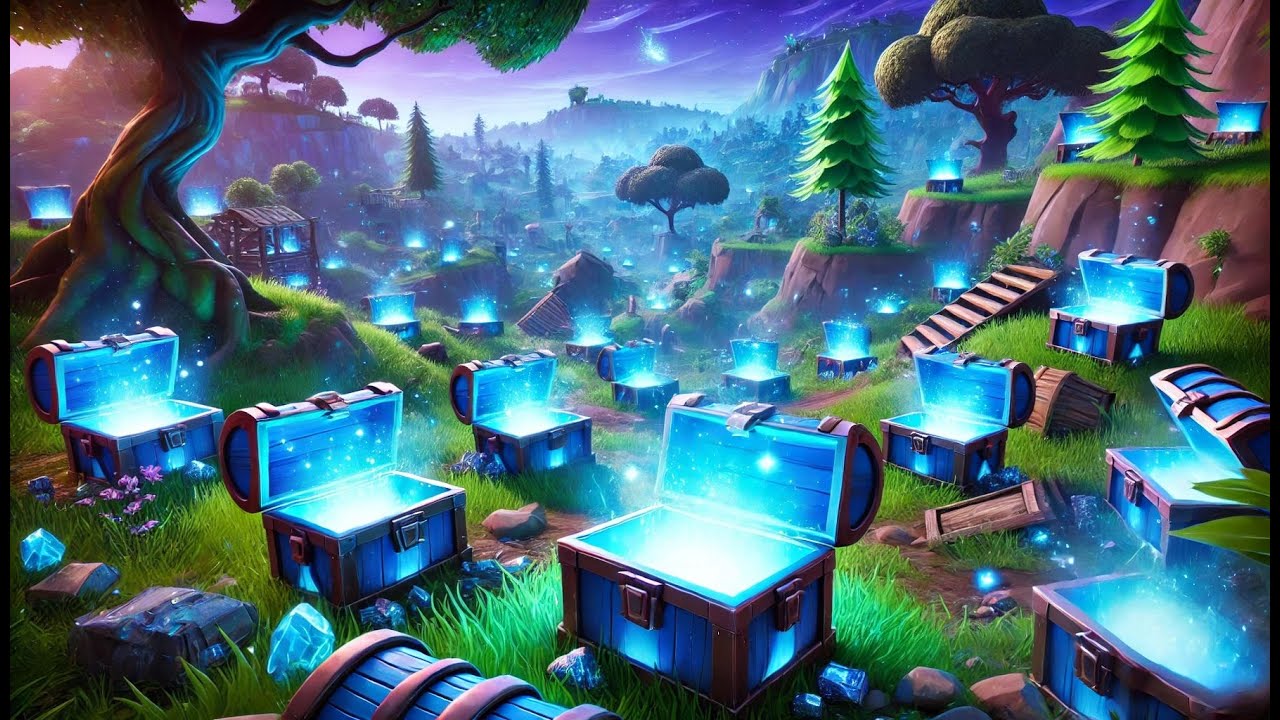 Fortnite: Best Rare Loot Location in Chapter 2 remix right now - YouTube
