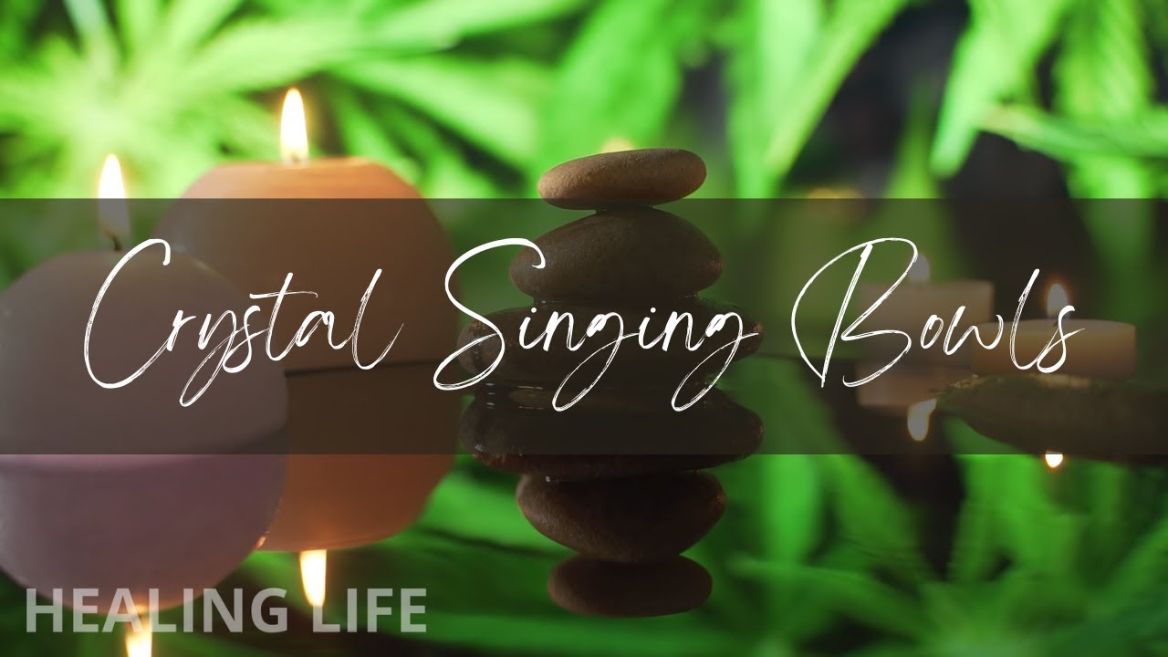 Crystal Singing Bowls Relaxing Music for Sleep | Meditation ...