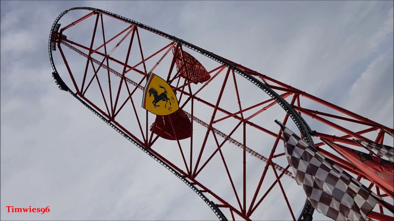 Red Force OffRide 2017 - Ferrari Land - Port Aventura World - YouTube