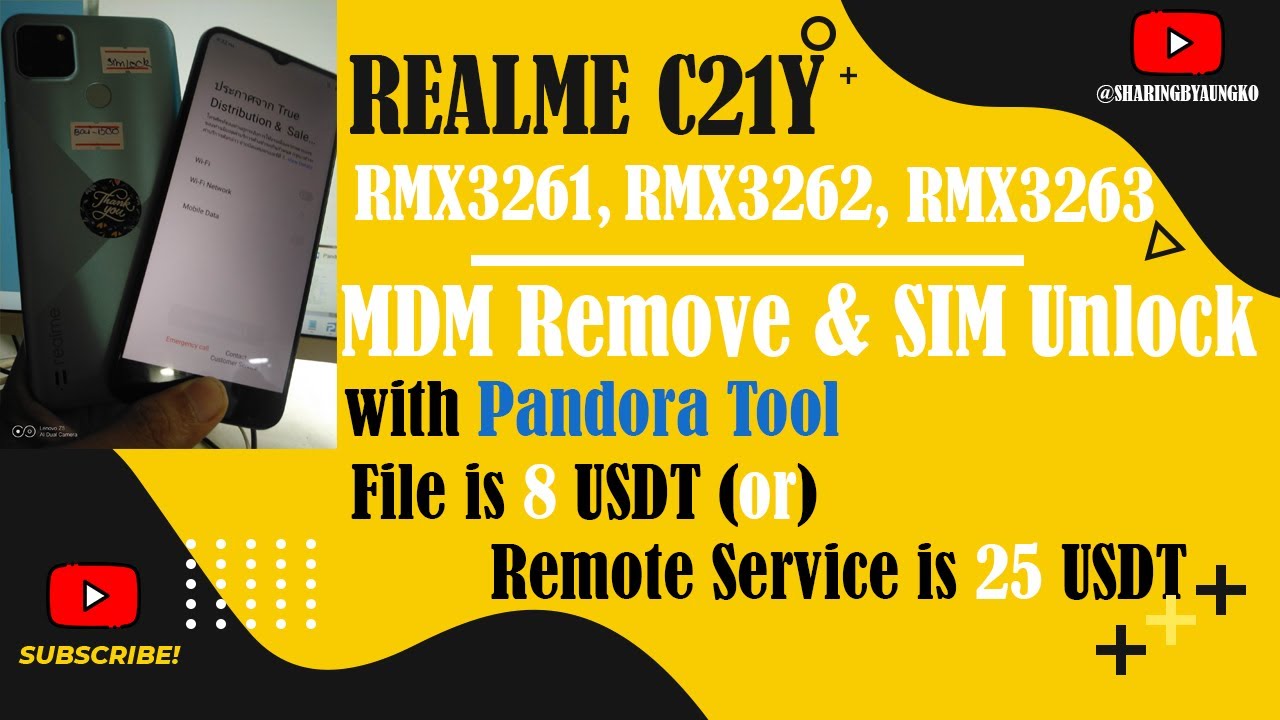 Realme C21y MDM , RMX3261 , RMX3262 , RMX3263 MDM Lock and SIM Lock ...