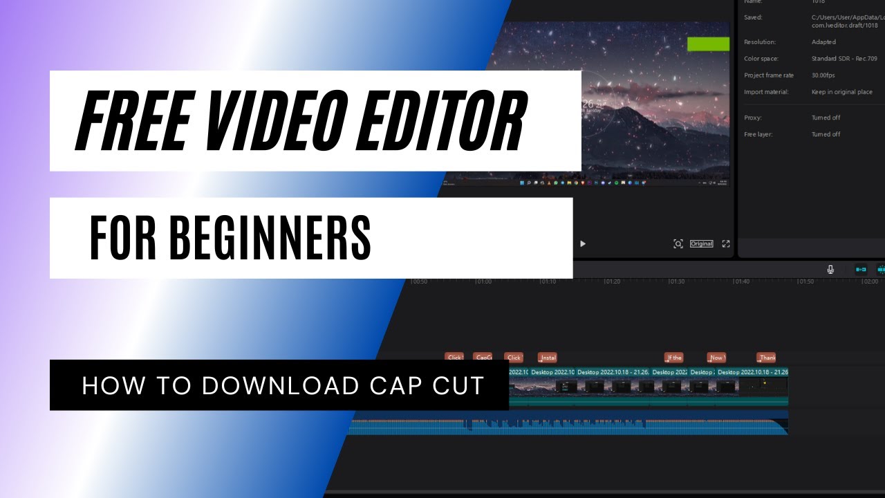 Download CapCut For WIndows (FREE) - YouTube