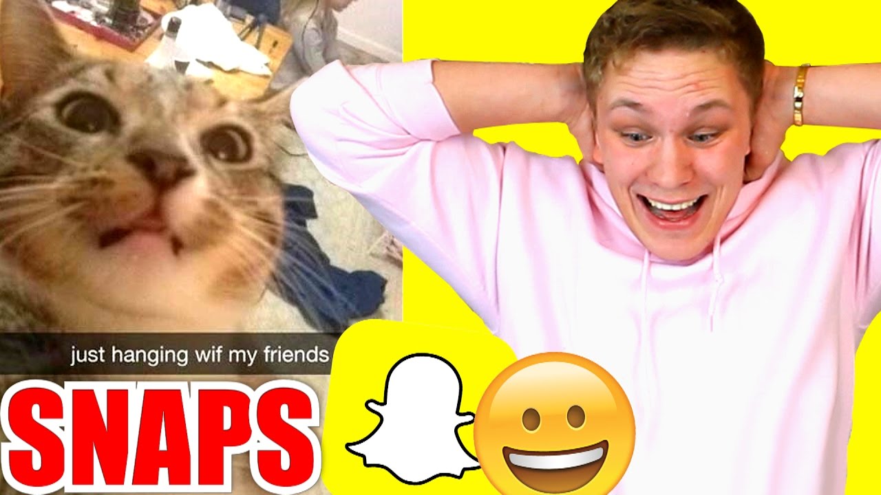 DIE LUSTIGSTEN SNAPS / ICH REAGIERE AUF SNAPCHAT BILDER! - YouTube