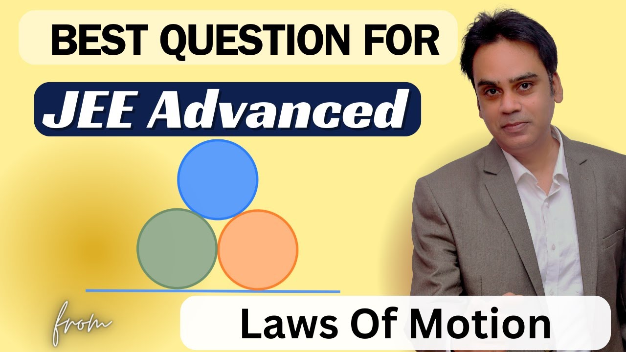 Best Question on Laws of motion | JEE Advanced Laws of Motion Questions ...