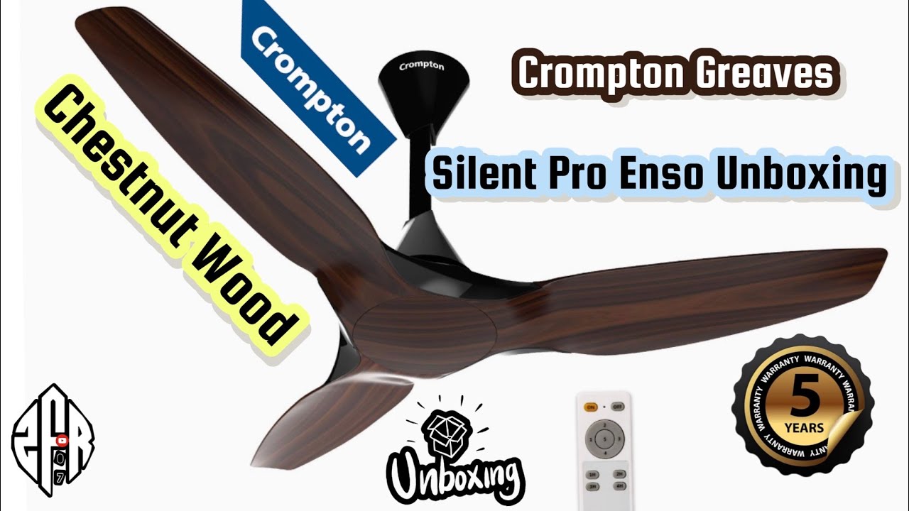 Crompton SilentPro Enso 1200MM BLDC Ceiling Fan Unboxing | #crompton # ...