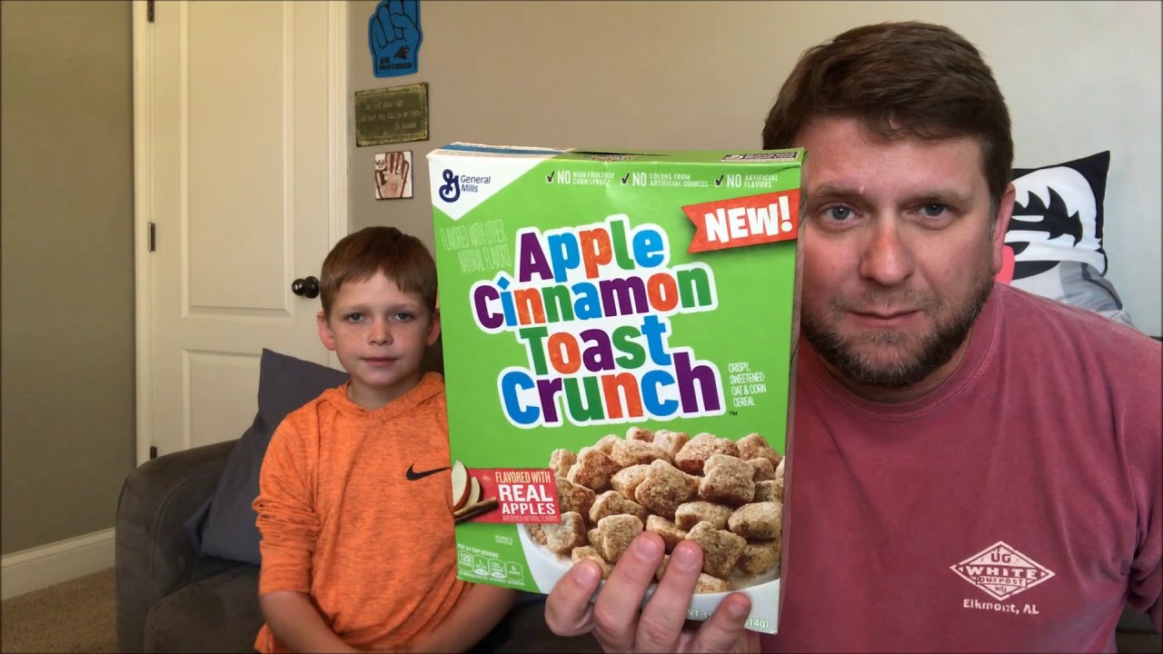 Apple Cinnamon Toast Crunch - YouTube