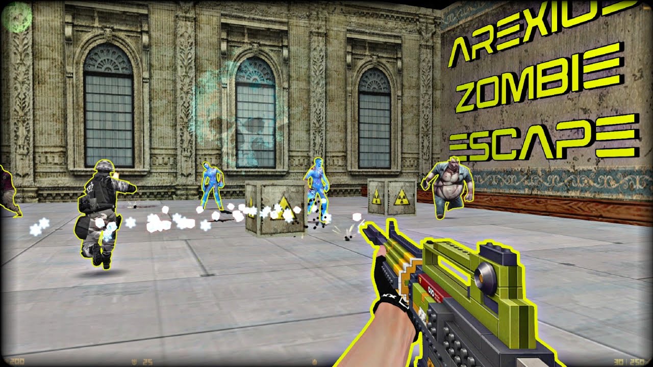 Counter-Strike : Zombie Escape Mod Server AREXIOS | #gameplay | ze ...