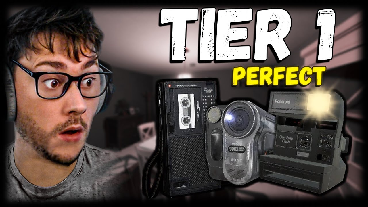 Perfect Run Using Only Tier 1 Gear | Phasmophobia - YouTube