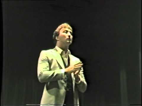 1984: Gregory Tomlinson, opera tenor, in the Semi Finals of the ...