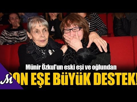 Münir Özkul'a son veda... Eski eşi ve oğlundan duygusal sözler
