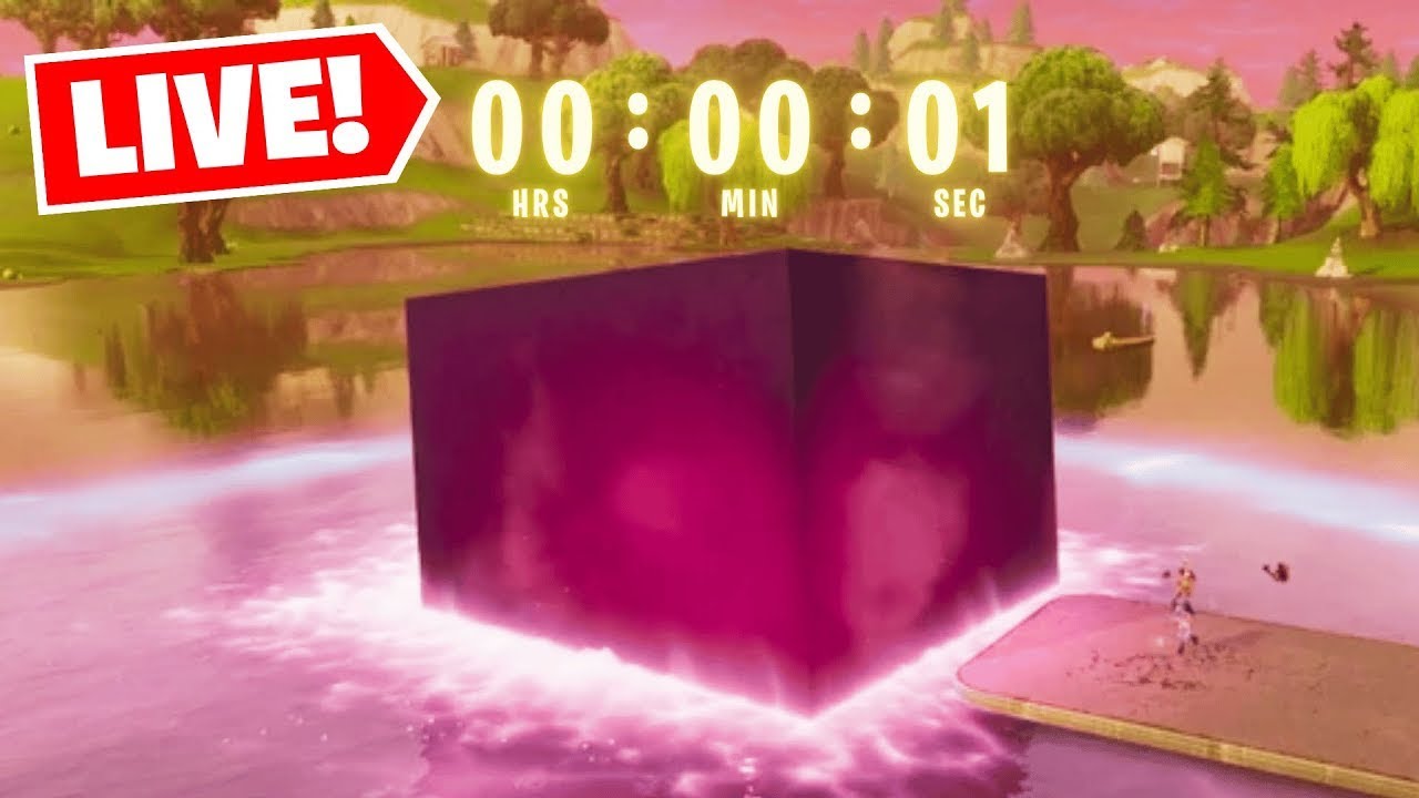 *NEW* FORTNITE OG CUBE EVENT RIGHT NOW! (LIVE) - YouTube