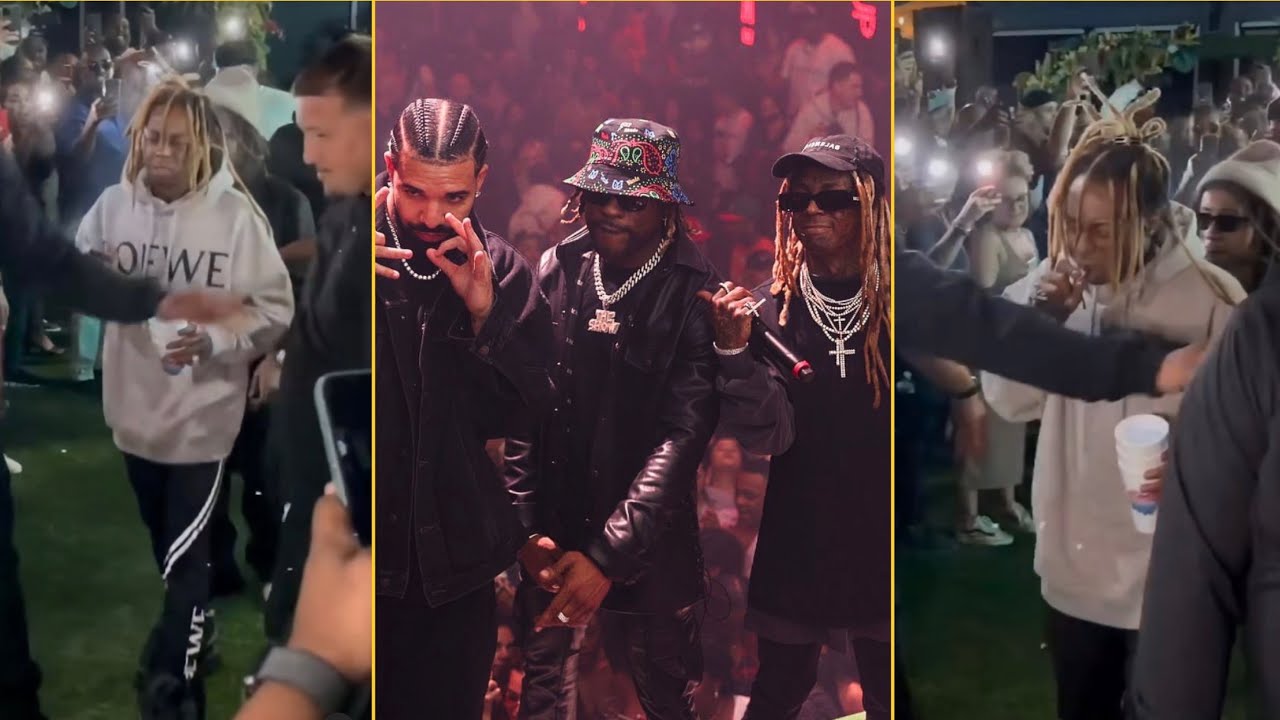 Lil Wayne Reunited With Drake And 2 Chainz In Miami Club Last Night ...