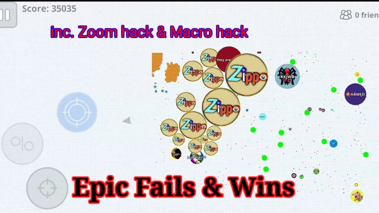 Agar.io Mobile - Fails and Wins. Macro hack & Zoom hack included ...