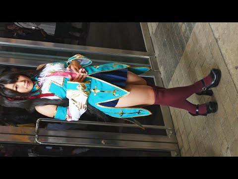 [4k] Yutori ゆとり Cosplay コミケット コスプレ レイヤー ストッキング @creamcandy123 Japanese 직캠 신소향