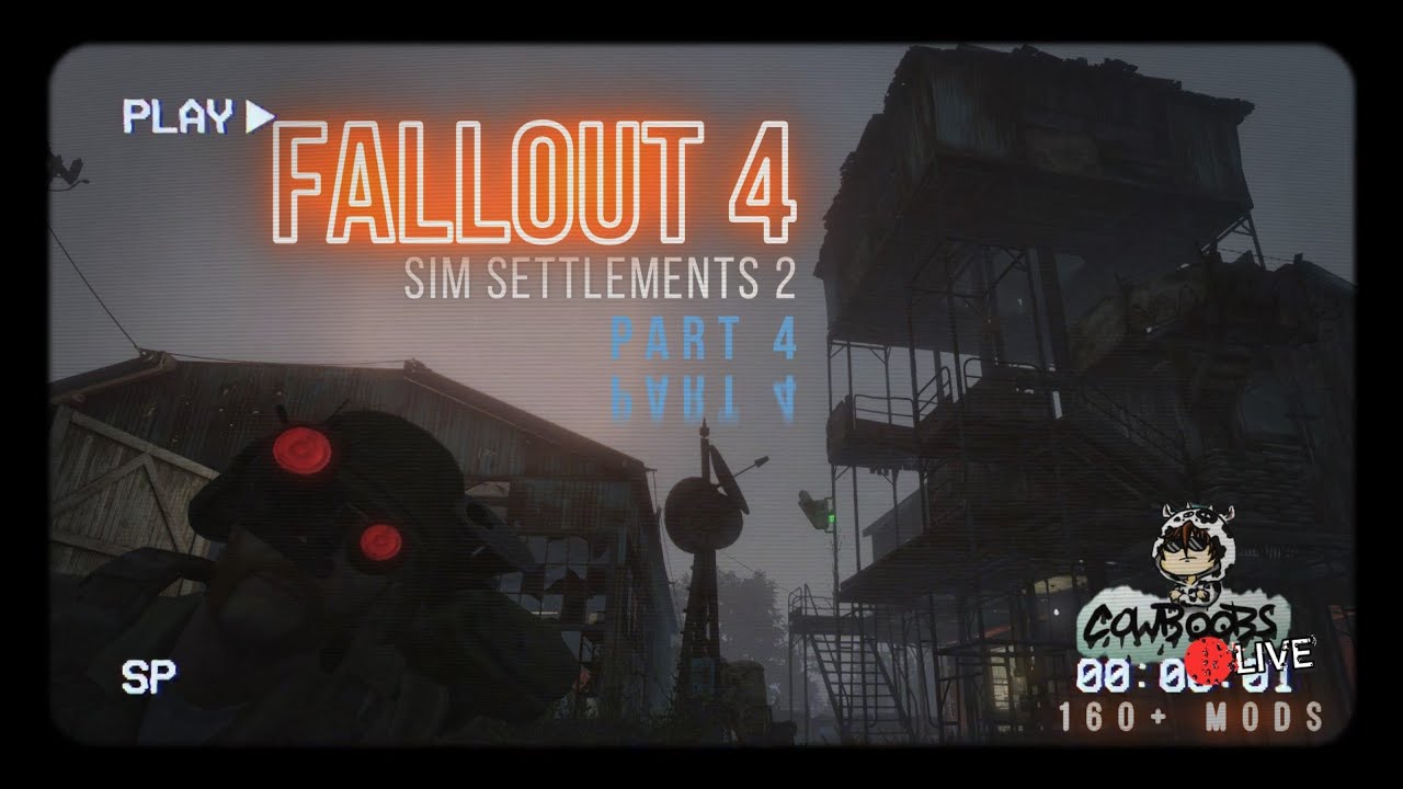 Zombie Apocalypse - Sim Settlements 2 - Fallout 4 - Redo - Part 4 - YouTube