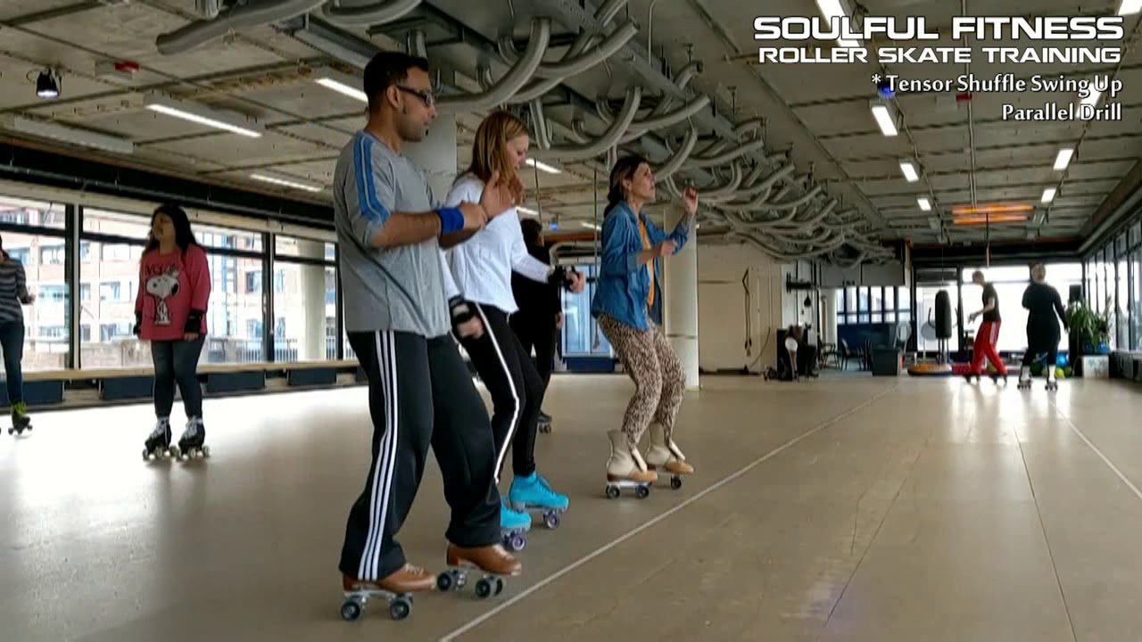 Tensor Shuffle Swing Up - Rhythm Roller Skating - YouTube
