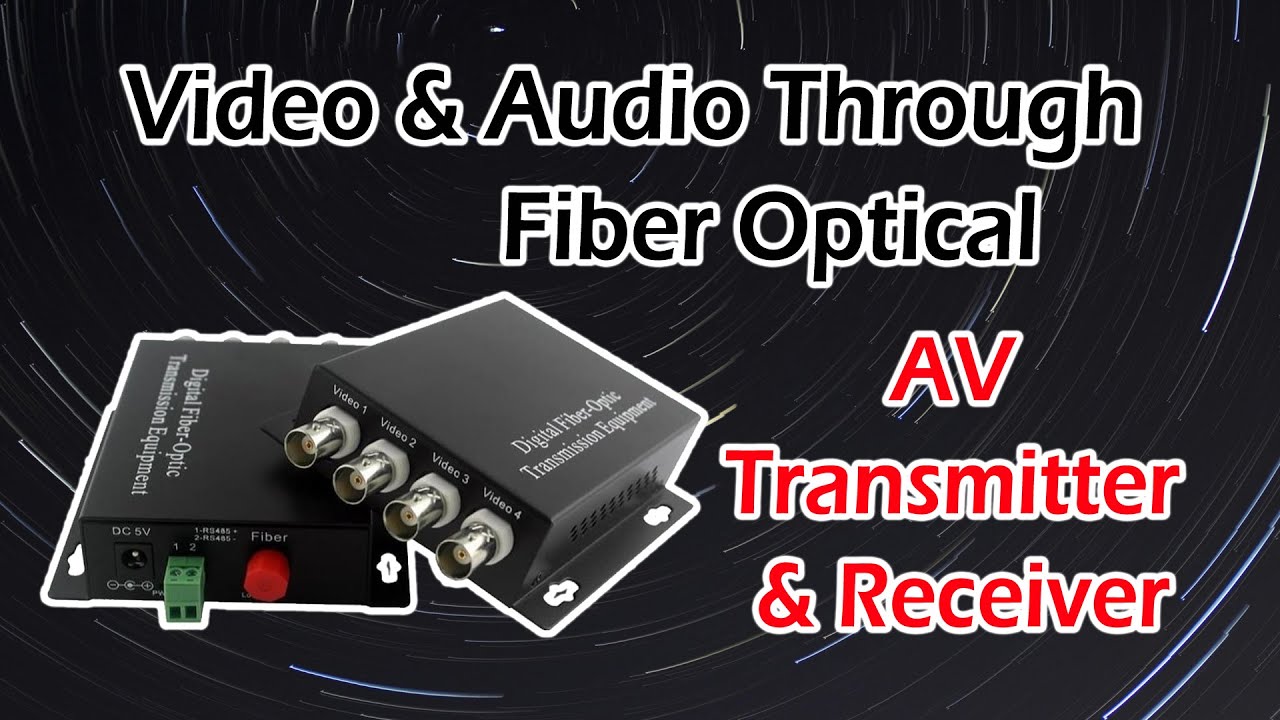 Video & Audio Signal Data over Fiber | DBC Video Digital Optical ...