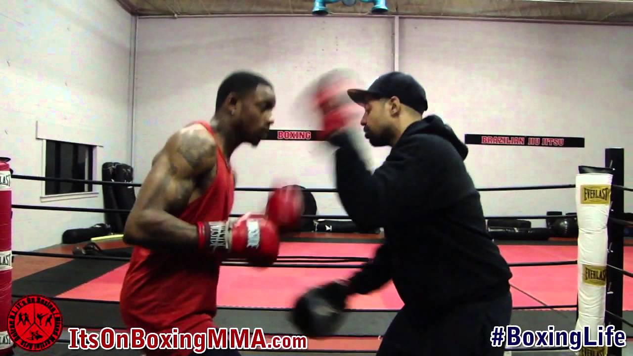 Derrick Webster Back on the Pads with Coach Anthony - YouTube