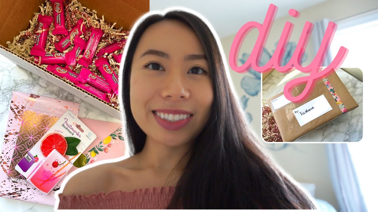 DIY birthday box / care package || PACK WITH ME - YouTube