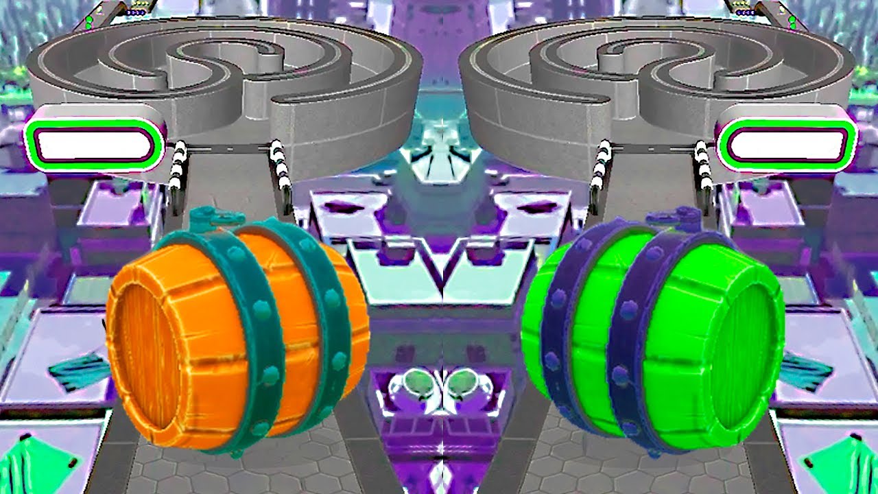 BARREL BALL vs Reverse Levels (253-255)! Rolling Ball Sky Escape ...