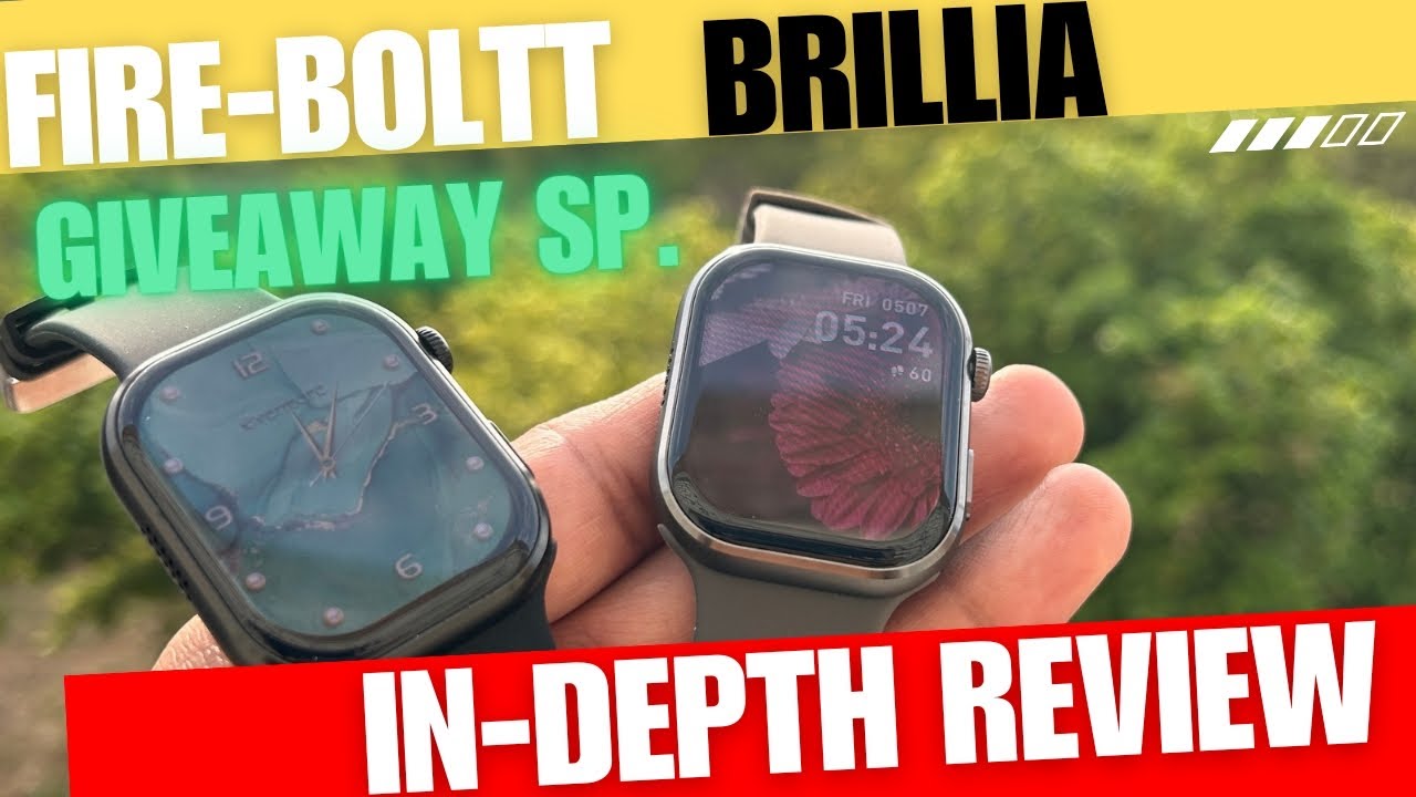 Fire-boltt BRILLIA 😊 Indepth review and unboxing | Fireboltt new launch ...