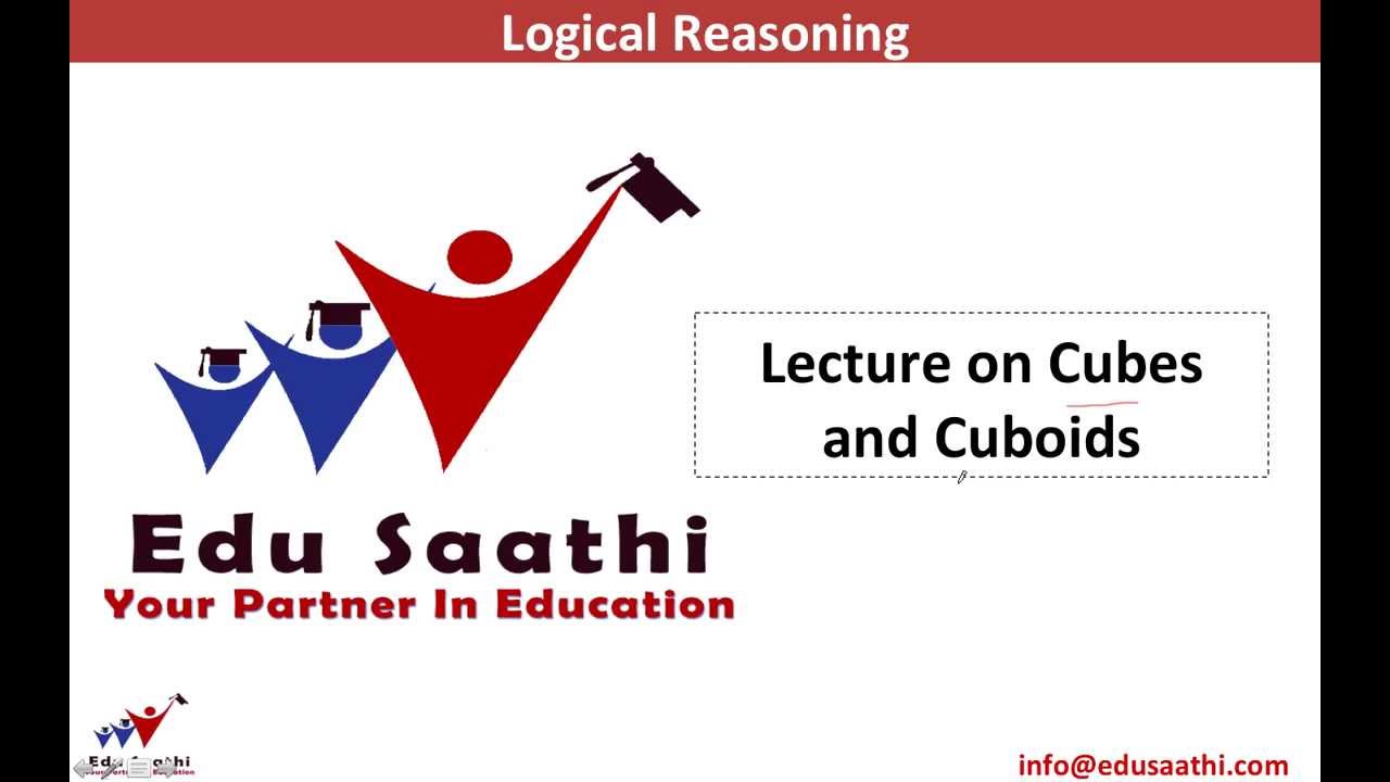 Logical Reasoning: Cubes & Cuboids | www.edusaathi.com - YouTube