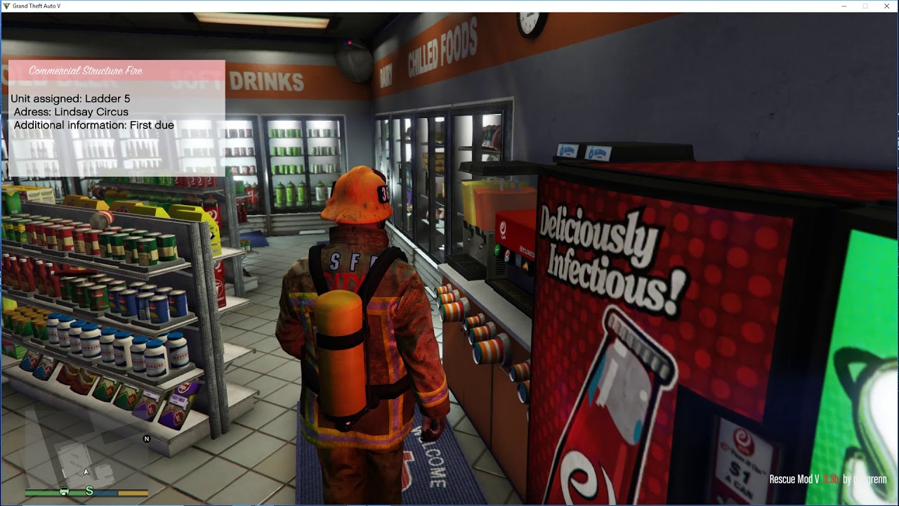 GTA 5 Fire Fighter Mod Tiller Time! - YouTube