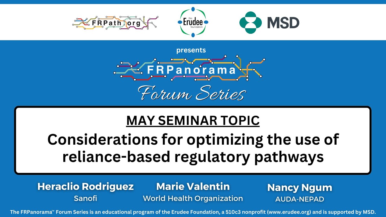 Considerations for optimizing the use of reliance-based regulatory ...