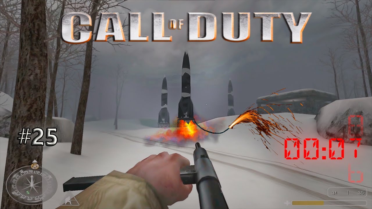 Misión 25: Cohetes V-2 encontrados (rocket) - CALL OF DUTY [ESPAÑOL ...