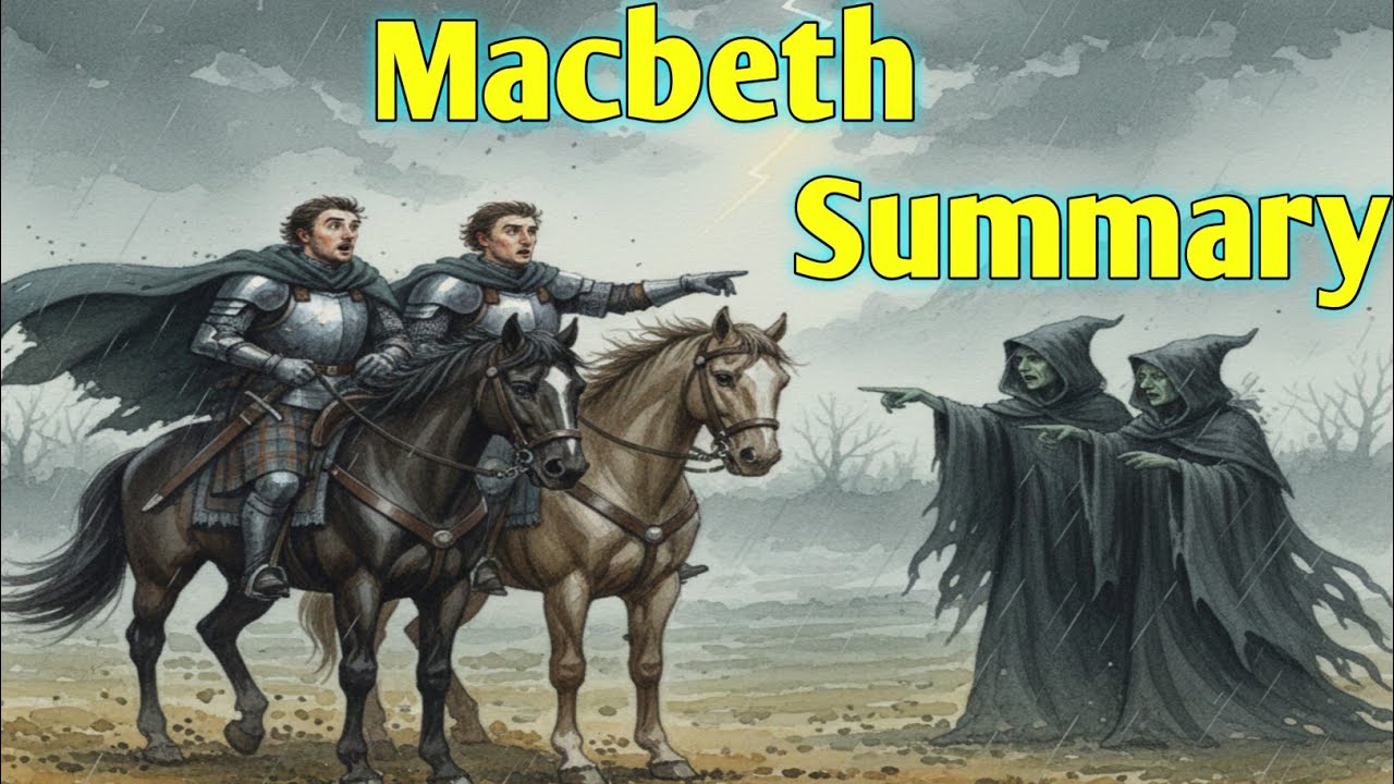 Macbeth Story Explained | Full Play Summary in Simple English ...