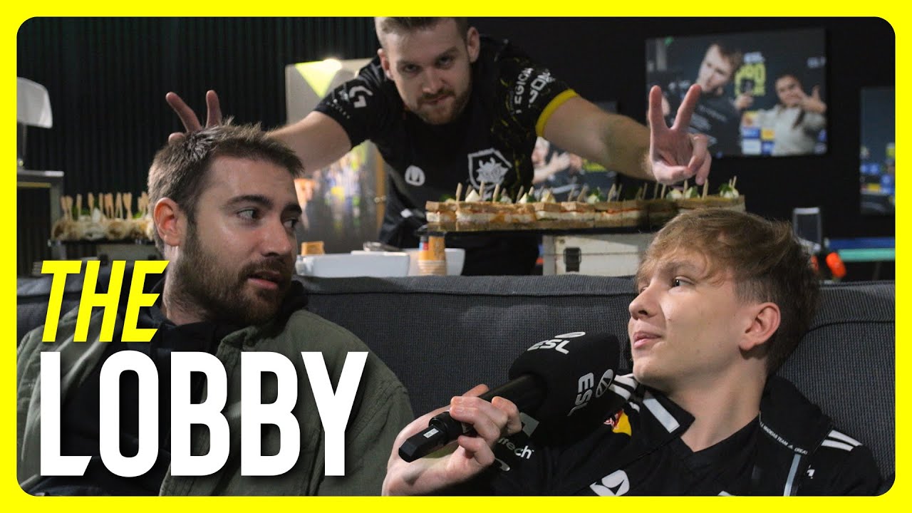 What are you doing Step-Niko?! - The ESL Pro League Lobby - YouTube