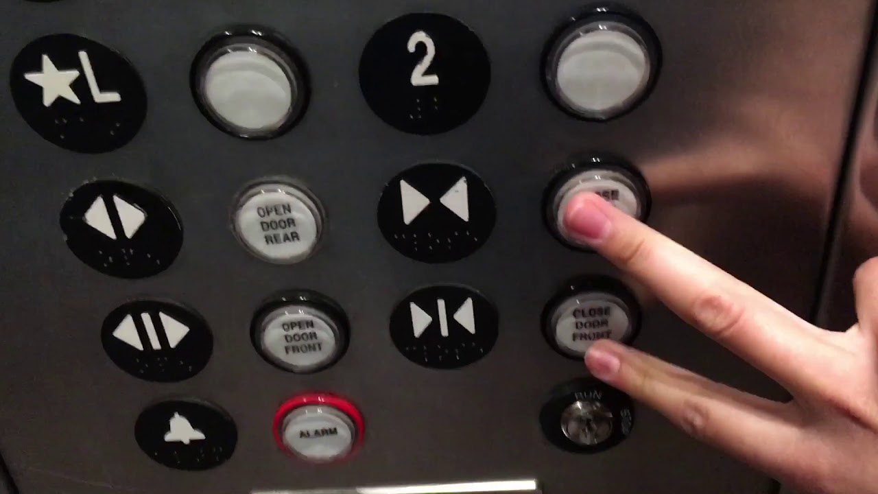 Thyssenkrupp hydraulic elevator at the best western plus El Paso ...