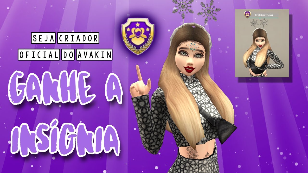 COMO GANHAR A INSÍGNIA DE CRIADOR || Avakin Life - YouTube