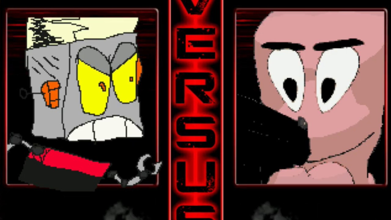 M.U.G.E.N: Robot Jones Vs Boggy B - YouTube