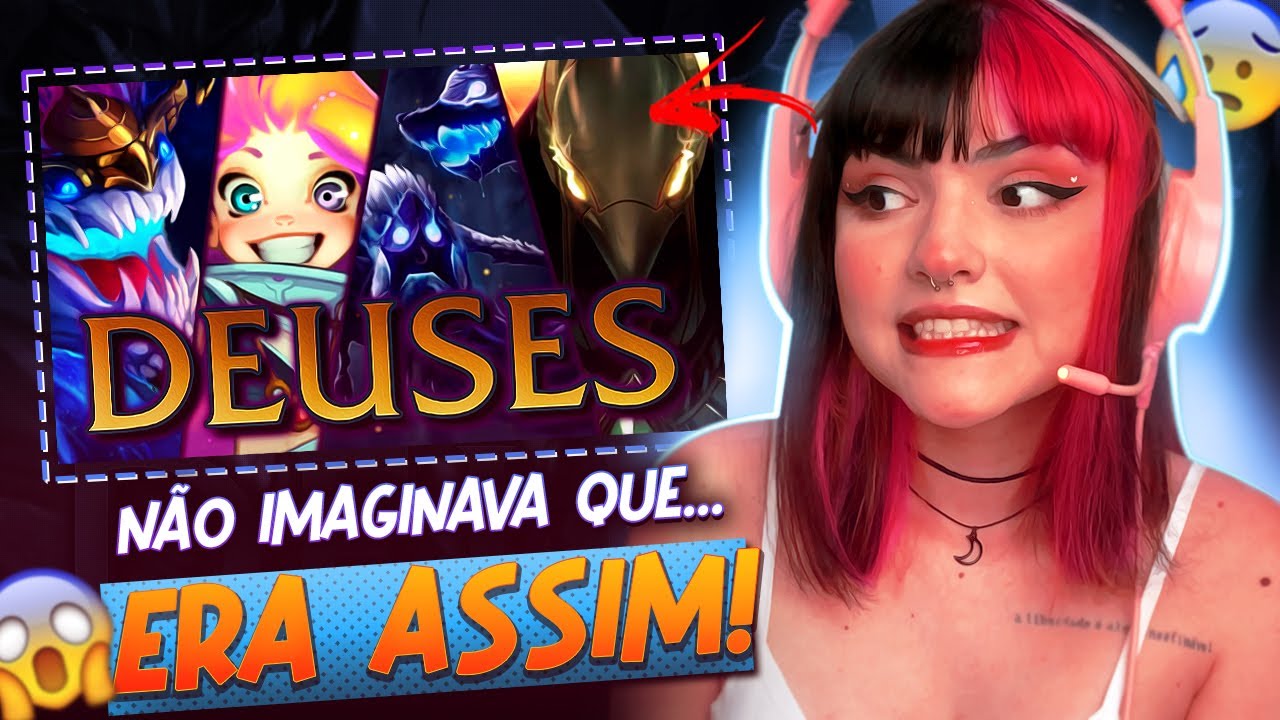 CONHECENDO LOL!!😱DEUSES DE LEAGUE OF LEGENDS - YouTube