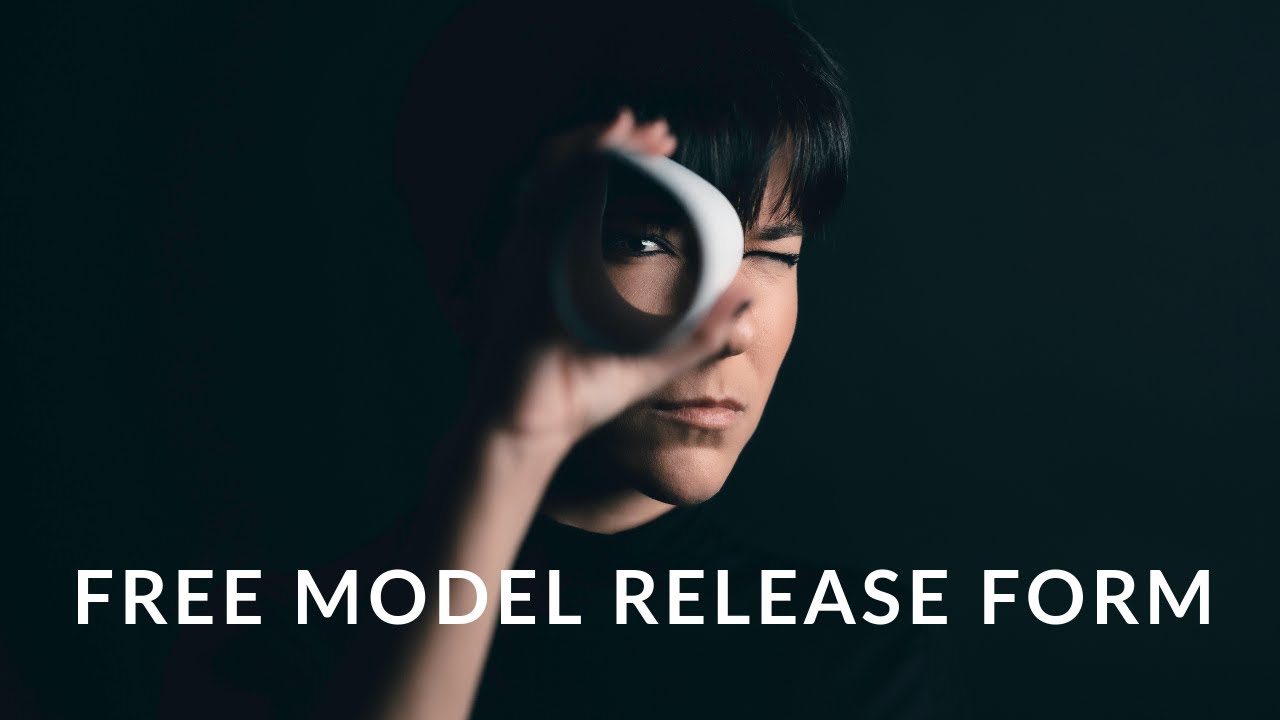 How to Shoot with Models (GET this Model Release Signed First!) - YouTube