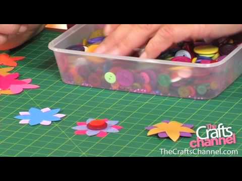 HOW TO CREATE LAYERED BUTTON EMBELLISHMENTS FOR YOUR CARDS - YouTube