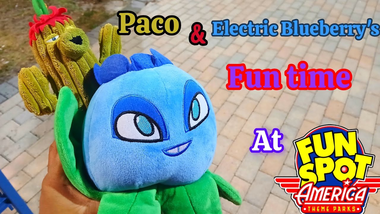 Plants Vs Zombies Plush | Paco and Electric Blueberry's Fun Time At Fun ...