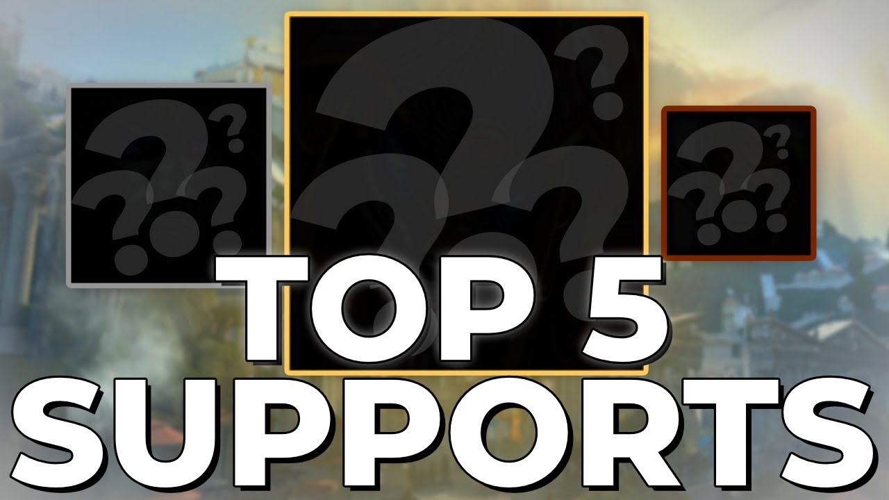 TOP 5 SUPPORTS FOR RANKED! Builds, Strategies, and MORE! - YouTube
