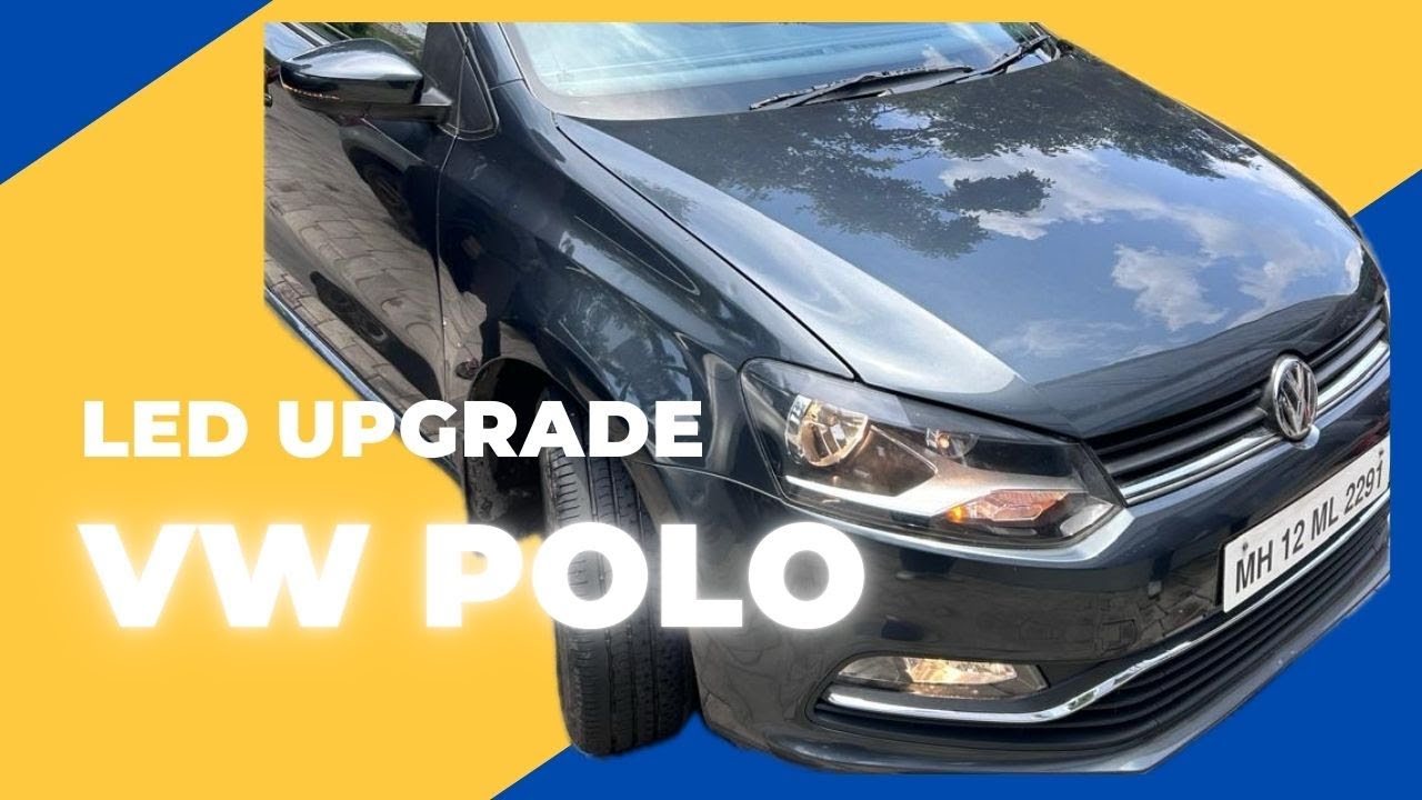 Volkswagen Polo halogen to Osram Led upgrade | Polo Modification ...