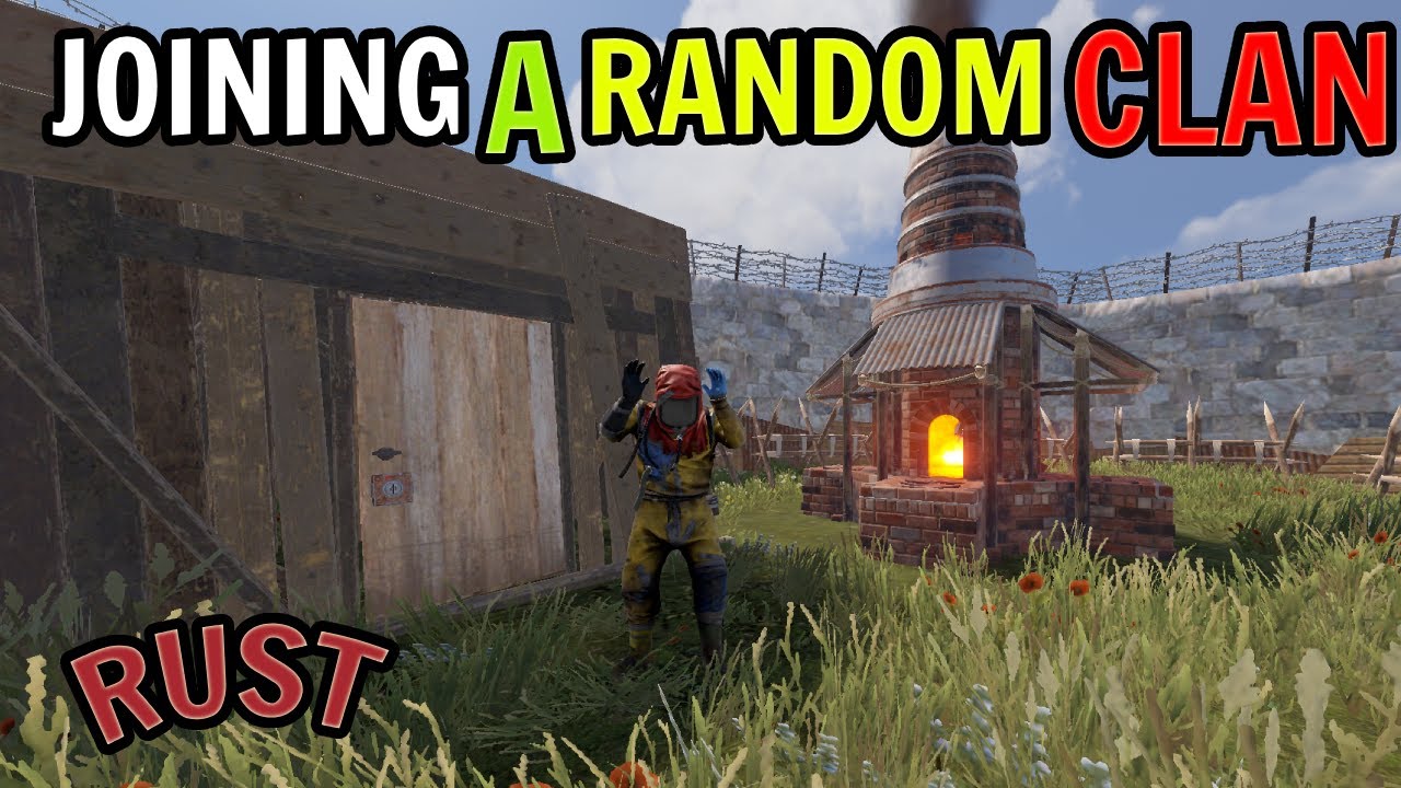 Joining A Random CLAN In RUST - YouTube