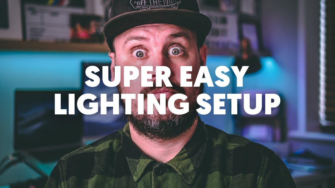 Easy lighting for YouTube, interview lighting and talking head videos ...