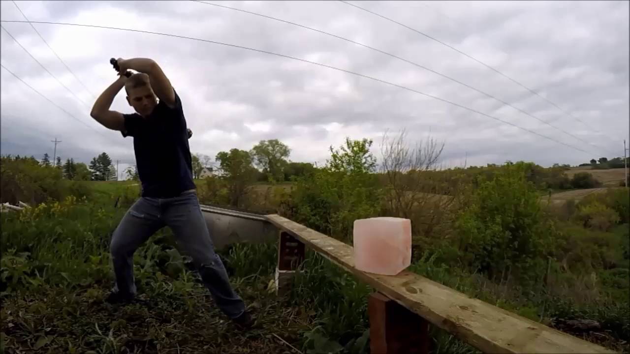 Ball and Chain Flail - Weapons Demonstration - YouTube